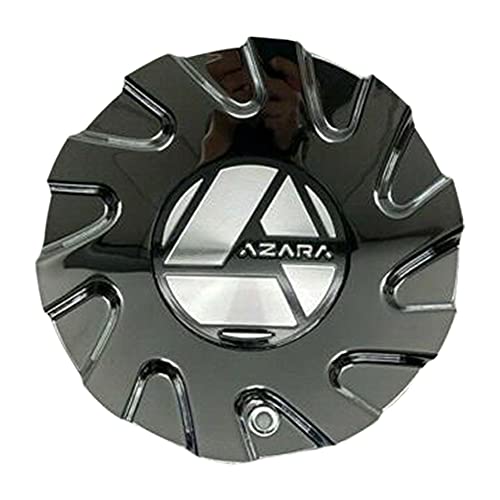 Azara Center Caps with Chrome Finish – Wheel Center Caps