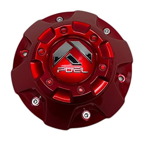 Fuel Offroad Wheels 1002-50GQC Red Center Cap – Wheel Center Caps