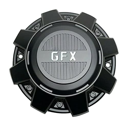 GFX G-FX Matte Black Wheel Center Cap C-6265L210 – Wheel Center Caps