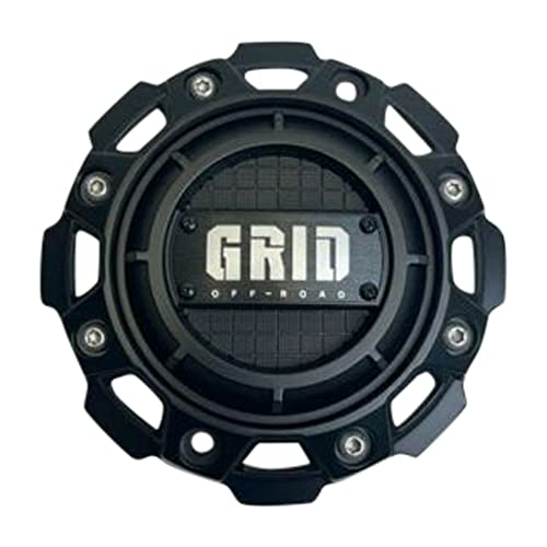 Grid Off-Road Matte Black Wheel Center Cap GD-56-CAP C6020L197 – Wheel ...