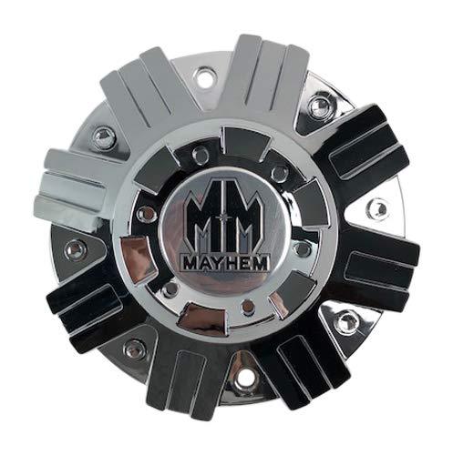 Mayhem Wheels 8102 Beast C108102C-RR C8190B02CAP Chrome Wheel Center ...
