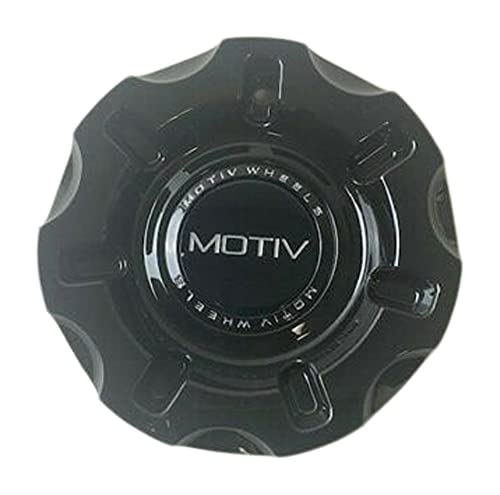 Motiv 432B Rigor Wheels CAP-MH2-B21 CAP5-BLACK Gloss Black Wheel Center ...