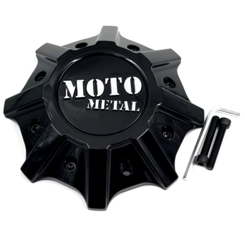 Moto Cap (EXCL 20X9 +18) - Gloss Black – Wheel Center Caps