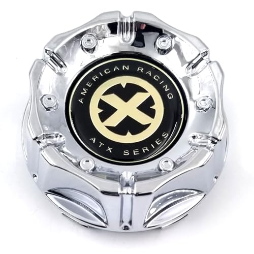 Wheel Center Caps American Racing ATX Chrome Snap On AX181 Artillery 3